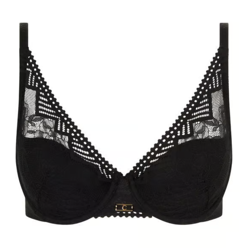 Chantelle Origins Plunge Bra Black