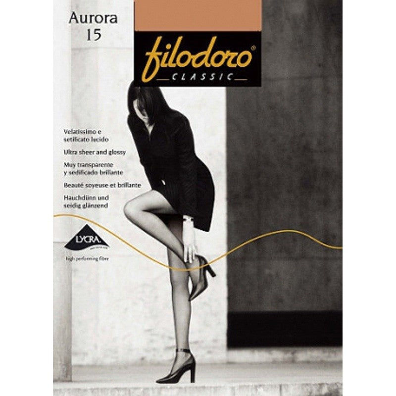 Filodoro Aurora 15 Ultra Sheer Tights | Victoria's Attic