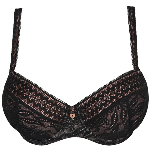 Prima Donna Twist Palermo Balcony Vertical Seam Bra Black